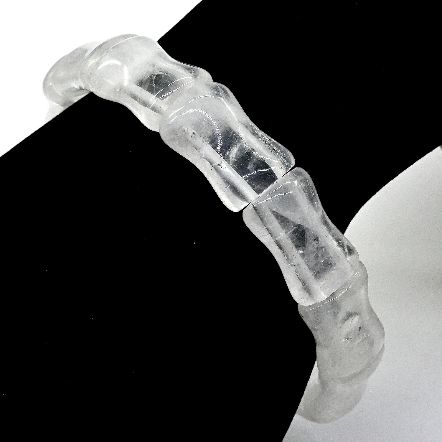 Браслет, горный хрусталь