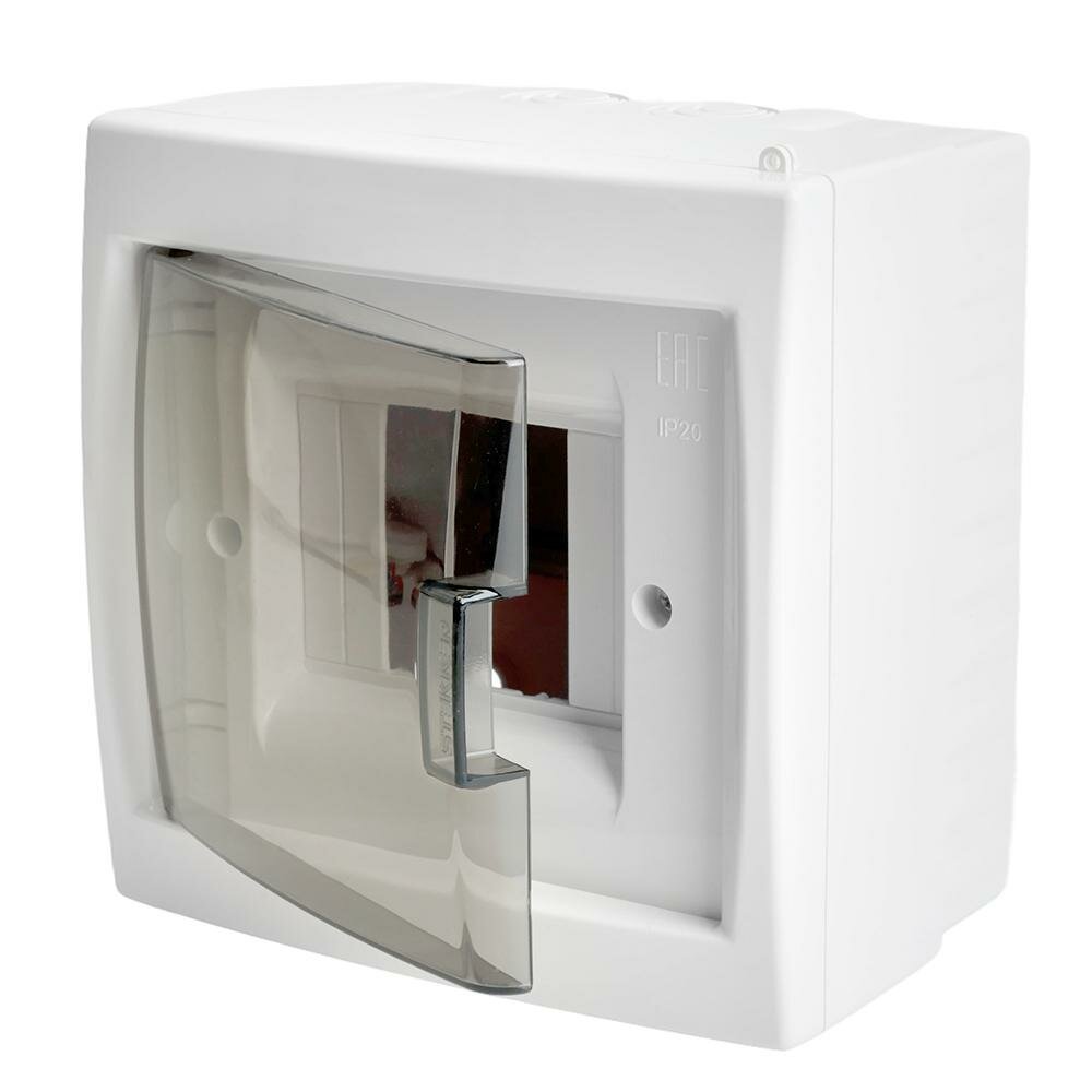 Бокс настенный STEKKER EBX50-3/04-20 4 модуля, пластик, серия Standart, цвет /, материал Пластик/