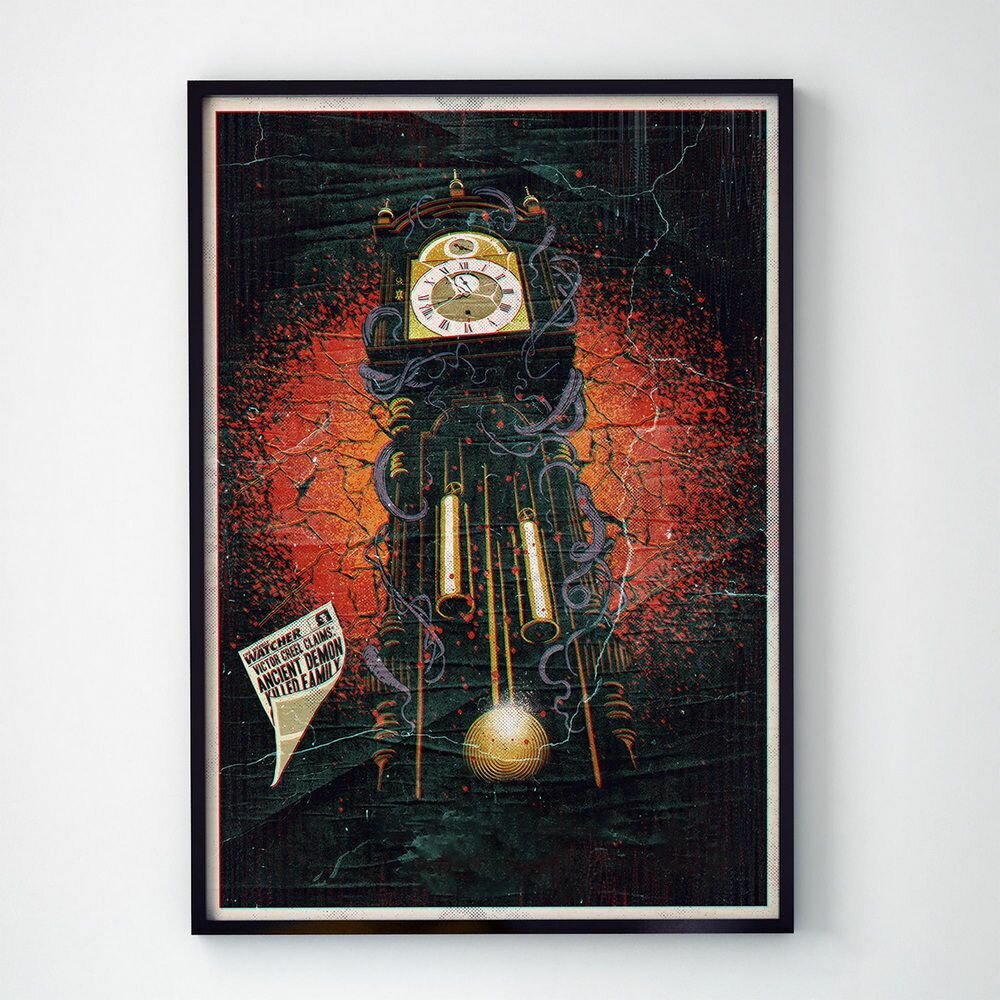 Плакат, постер Очень Странные Дела, Stranger Things на бумаге, размер 21х30см