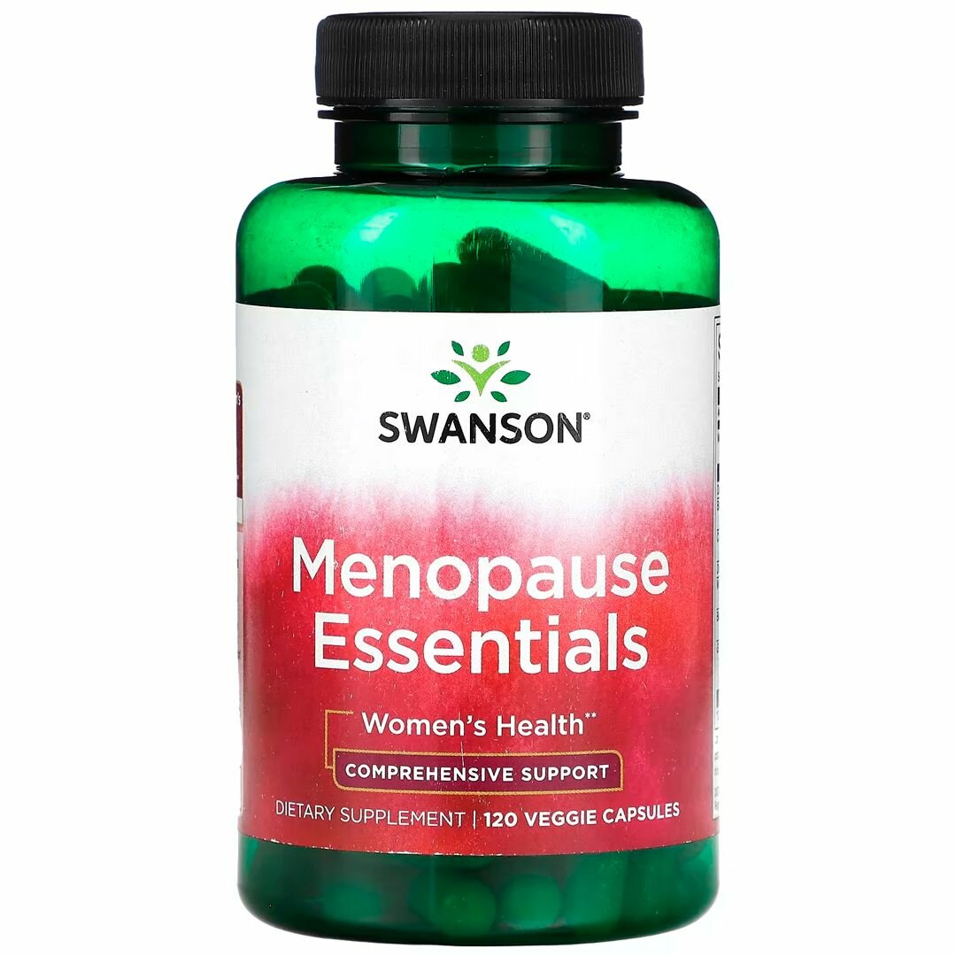 Комплекс при менопаузеSwanson Menopause Essentials (120 vegcaps)