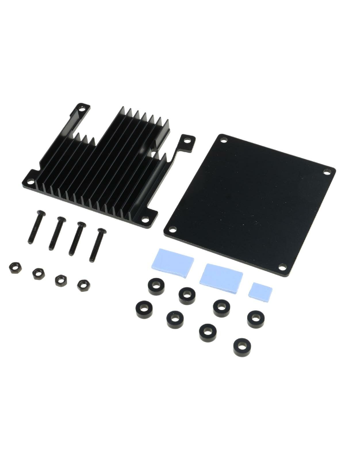 Metal Case for Orange Pi 2 Aluminum Alloy Heatsink Case Development Board Metal Case Heat Dissipation Replacement