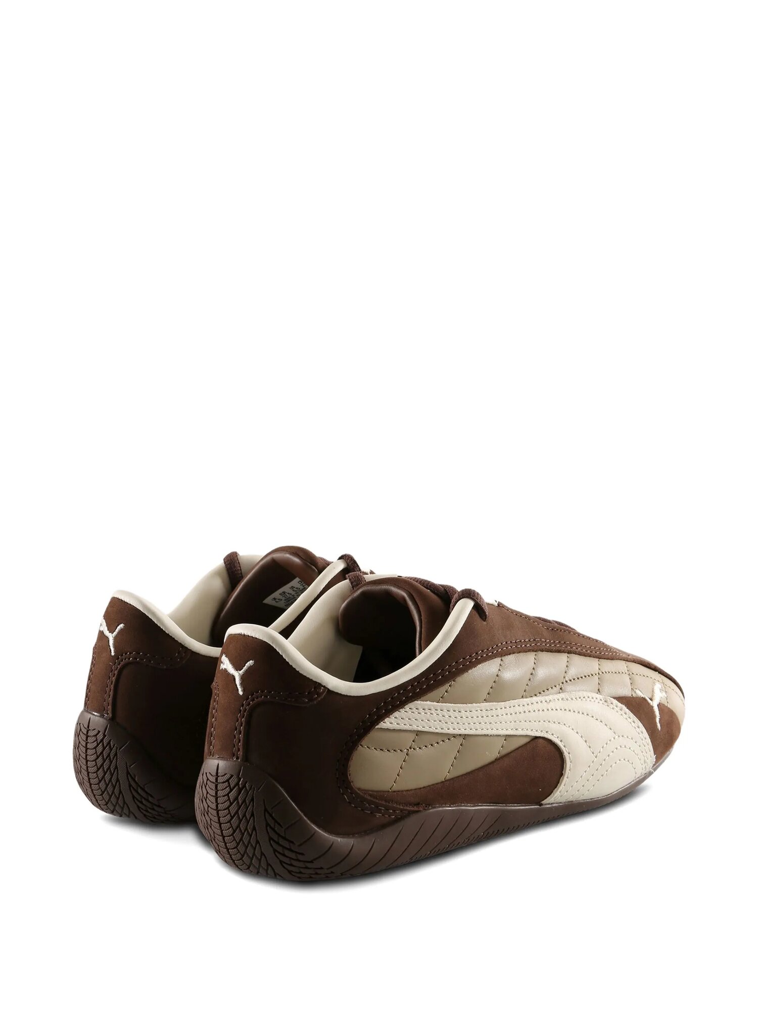 Кроссовки PUMA Speedcat Plus, размер 10 US, коричневый/серый/оранжевый — фото 1