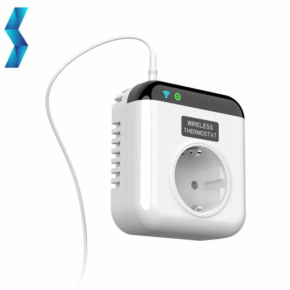 KNOW EASY-(A J Q K) Контроллер температуры смарт-термостатической розетки Wi-Fi, программируемый совместим с Assistant вилка ЕС,