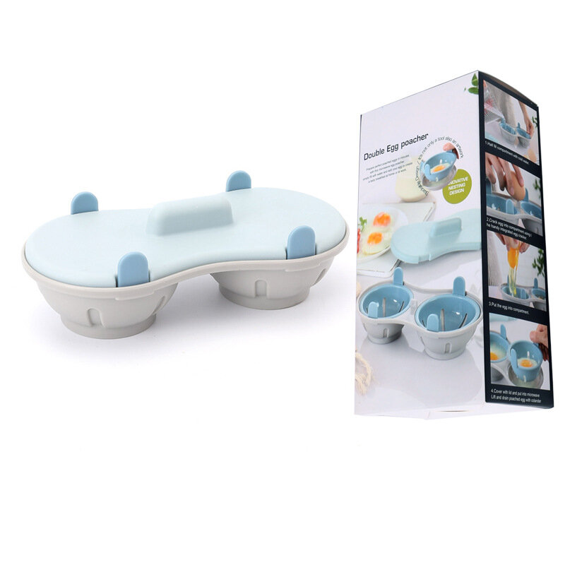 Микроволновая печь-пароварка для яиц с крышкой-пароваркой форма для приготовления вареных яиц на пару