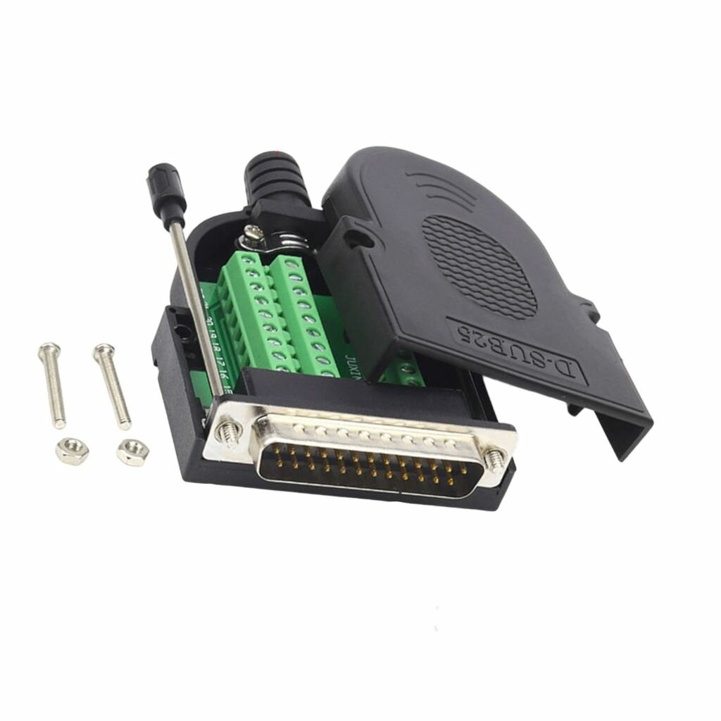 Аудиоаксессуары+Тонкая головка без сварки DB25 с 25-штифтовым наконечником и винтом