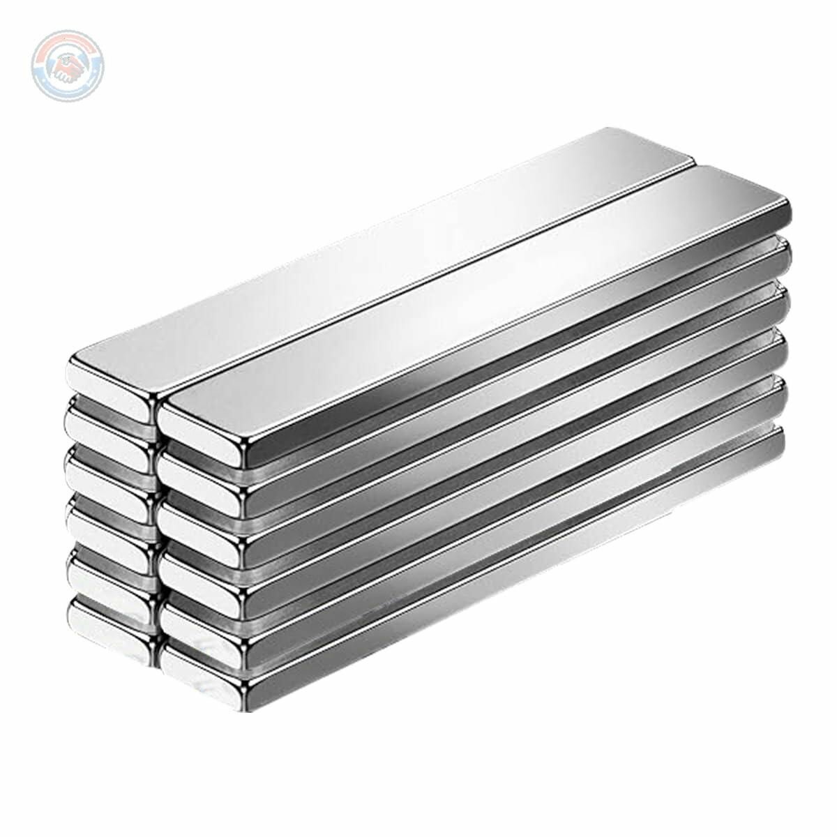 Магнит прямоугольник 60x10x3/4/5mm. 10 шт, мебельная фурнитура, магнитное крепление для сувенирной продукции, детских поделок, досок