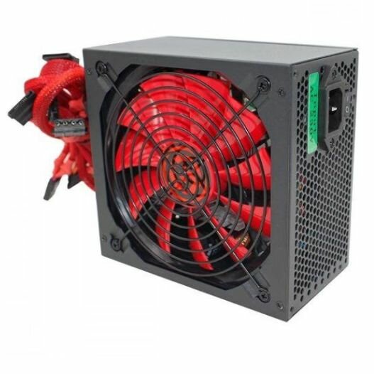 Блок питания Ginzzu PC700 80 Plus (PC700 80 PLUS) черный - ATX 20+4 пин, 4 pin + 4 pin CPU, 7 SATA, 2 x 6+2 pin PCI-E