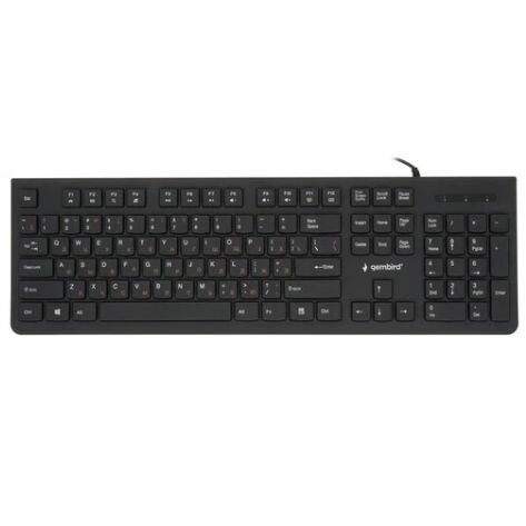 Клавиатура проводная Gembird KBS-9050 (KBS-9050) черная