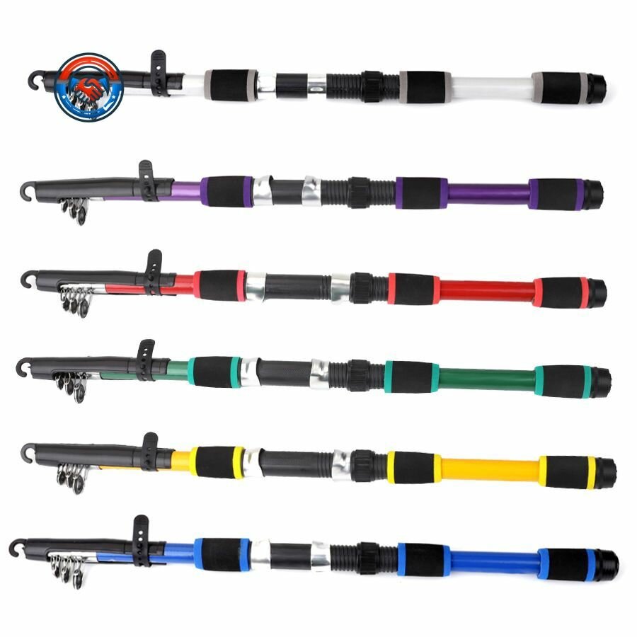 Лёгкое удилище 180 см для спиннинга и поплавочной рыбалки, удобное для новичков и детей, компактное и чувствительное