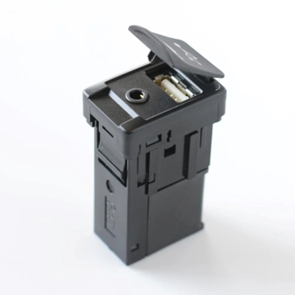 86190-0E090 Автомобильный аудиоадаптер AUX + USB-разъем для Toyota 2014-2019, центральная консоль, прямая установка, автомобильная электроника