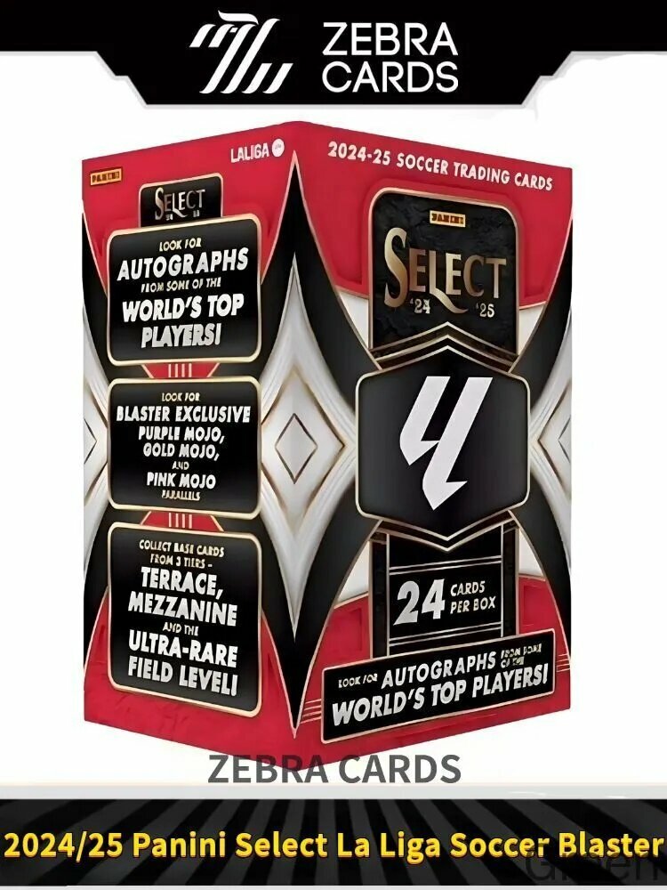 2024-25 Panini Select La Liga Soccer Blaster Box(Сделано в США.)
