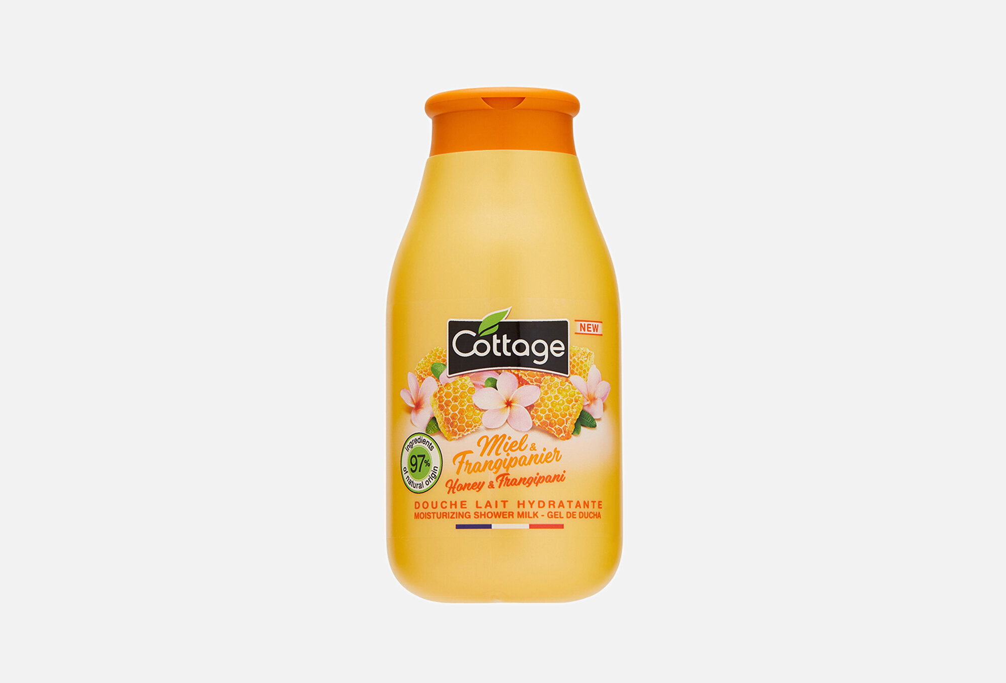 Молочко для душа COTTAGE Honey & Frangipani 250 мл