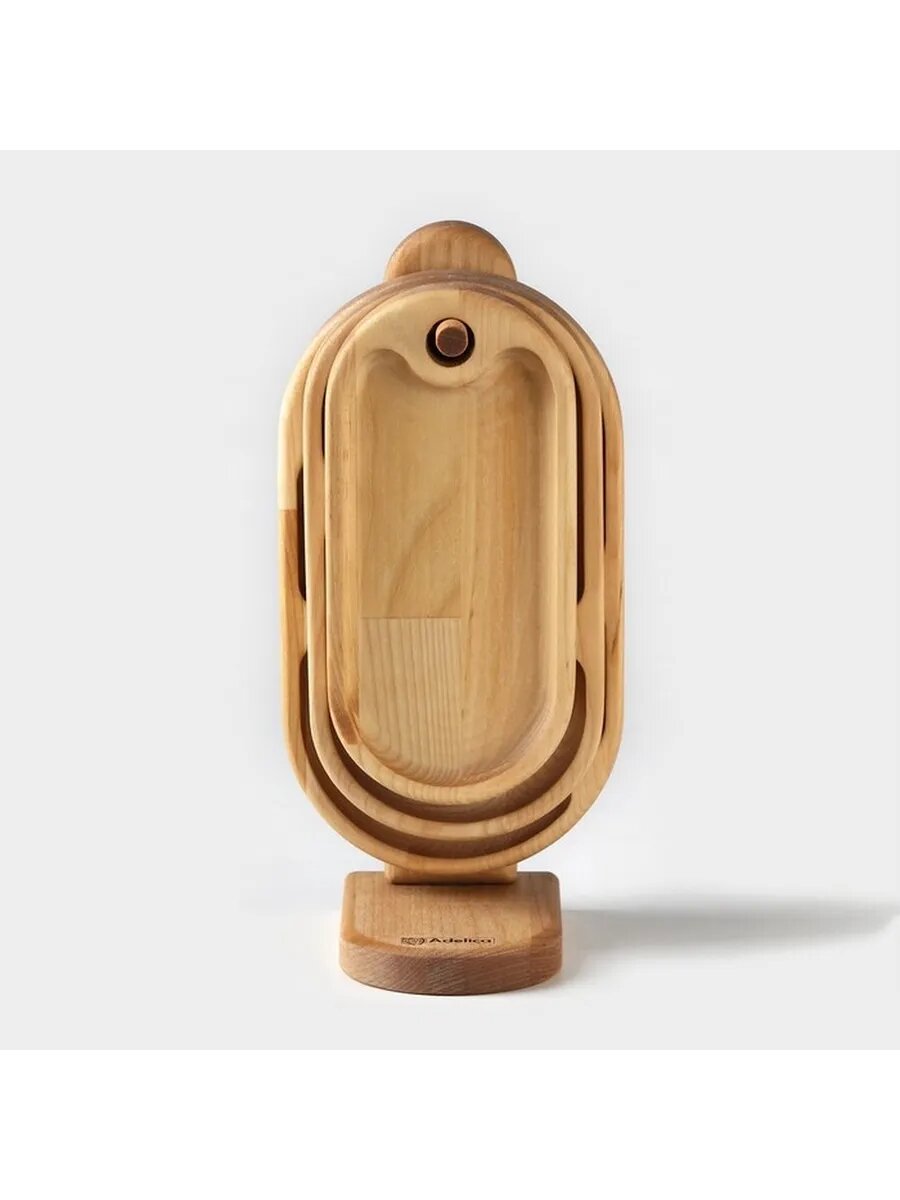 Стильный набор деревянных сервировочных досок