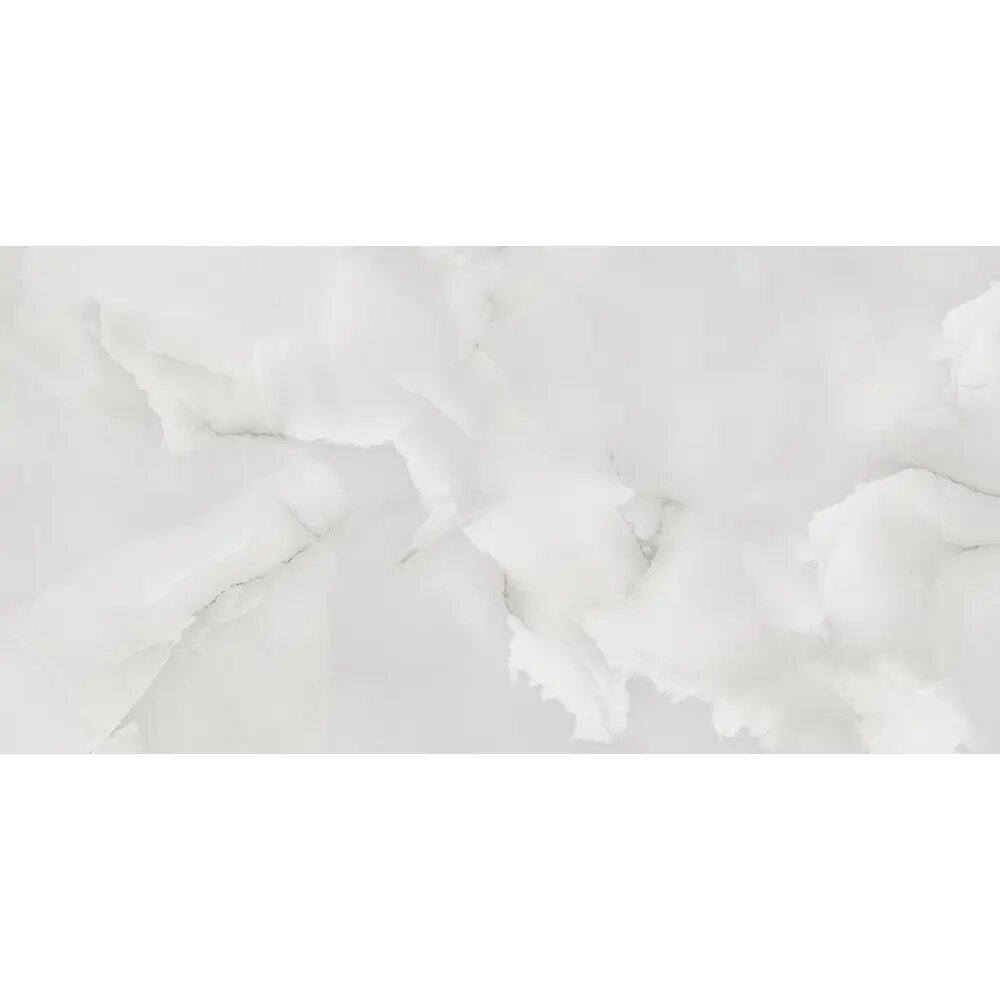 Аркадиа керамика Оникс Вайт Клауд керамогранит глазурованный глянцевый 600x1200x8мм (1.44м²)