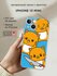 Чехол на Apple iPhone 13 mini / Айфон 13 мини с принтом "Опасные котики"