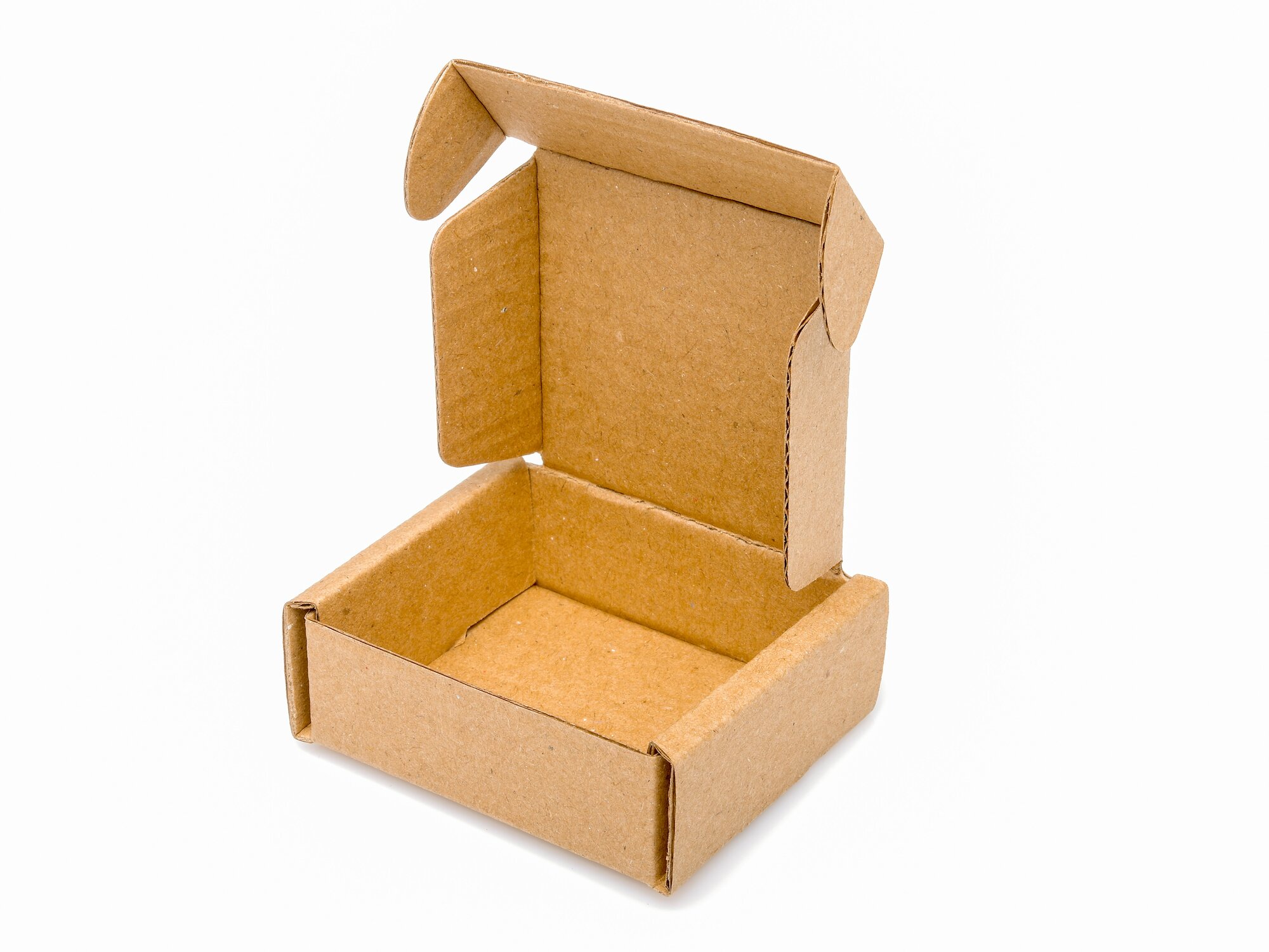 Коробка картонная самосборная подарочная и для посылок 5х5х2 см 10шт.