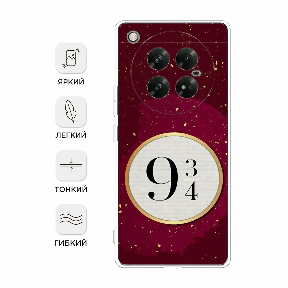 Чехол на Infinix Zero 40 5G / Инфиникс Зеро 40 5G с принтом 9 и 3/4 — фото 1