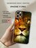 Чехол на Apple iPhone 11 Pro / Айфон 11 Про с принтом "Лев арт 8"