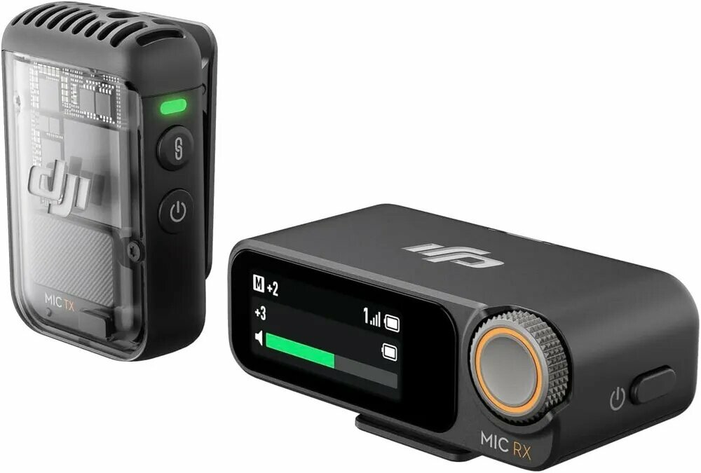 DJI Микрофон универсальный, черный матовый