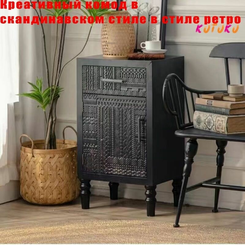 Винтажный комод из массива дерева в эксклюзивном французском стиле