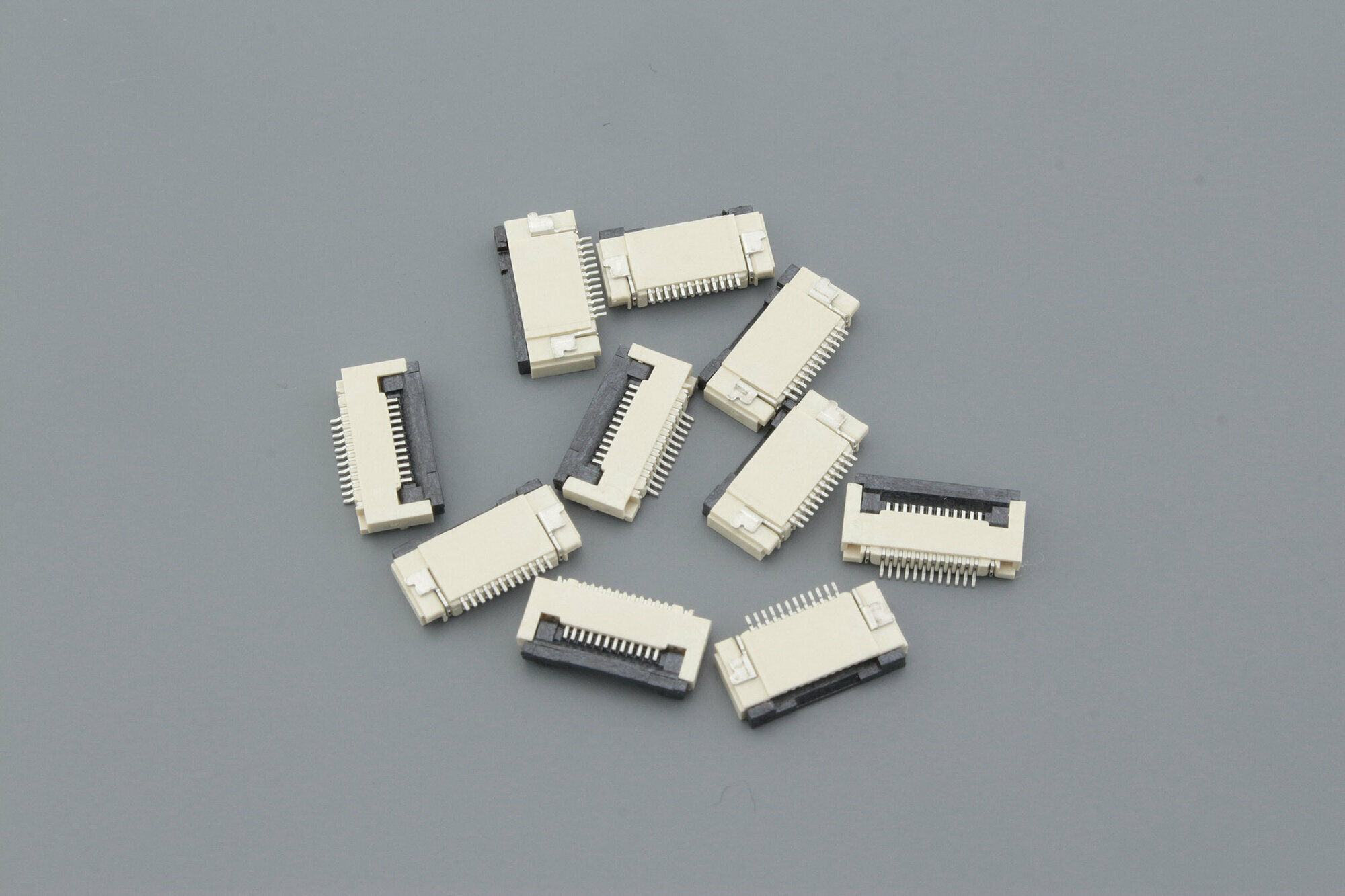 Разъем FPC Flip-Lock 0510-12RLGF 12 pin высота 1мм шаг 0,5мм 10 шт