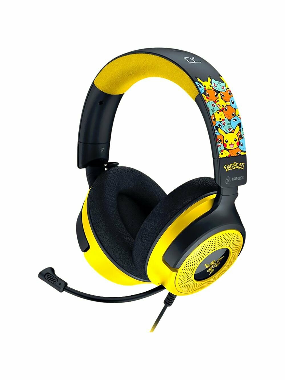 Игровые наушники Razer Kraken V4 X Pokemon Kanto Starters Ed. RZ04-05180300-R3M1, эксклюзивный выпуск