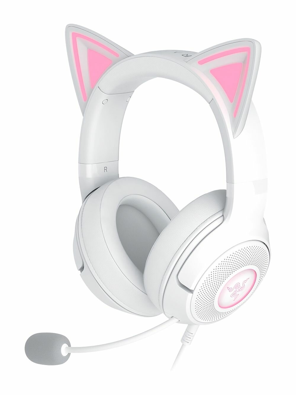 Игровые наушники Razer Kraken Kitty V2 RZ04-04730600-R3M1, белые