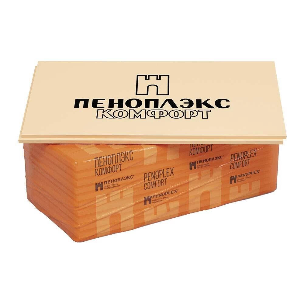 Экструдированный пенополистирол Пеноплэкс Комфорт 40х585х1185 мм Пеноплэкс TU0-0001953