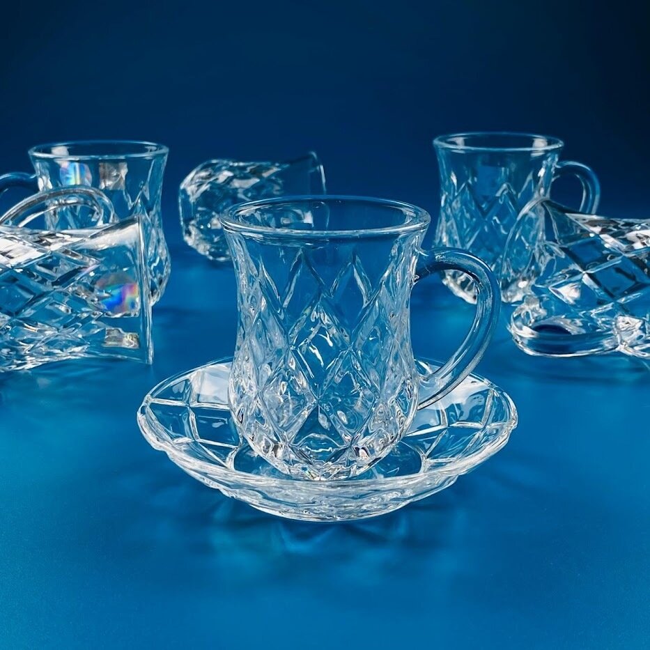 Чайный набор 12 предметов 130 мл