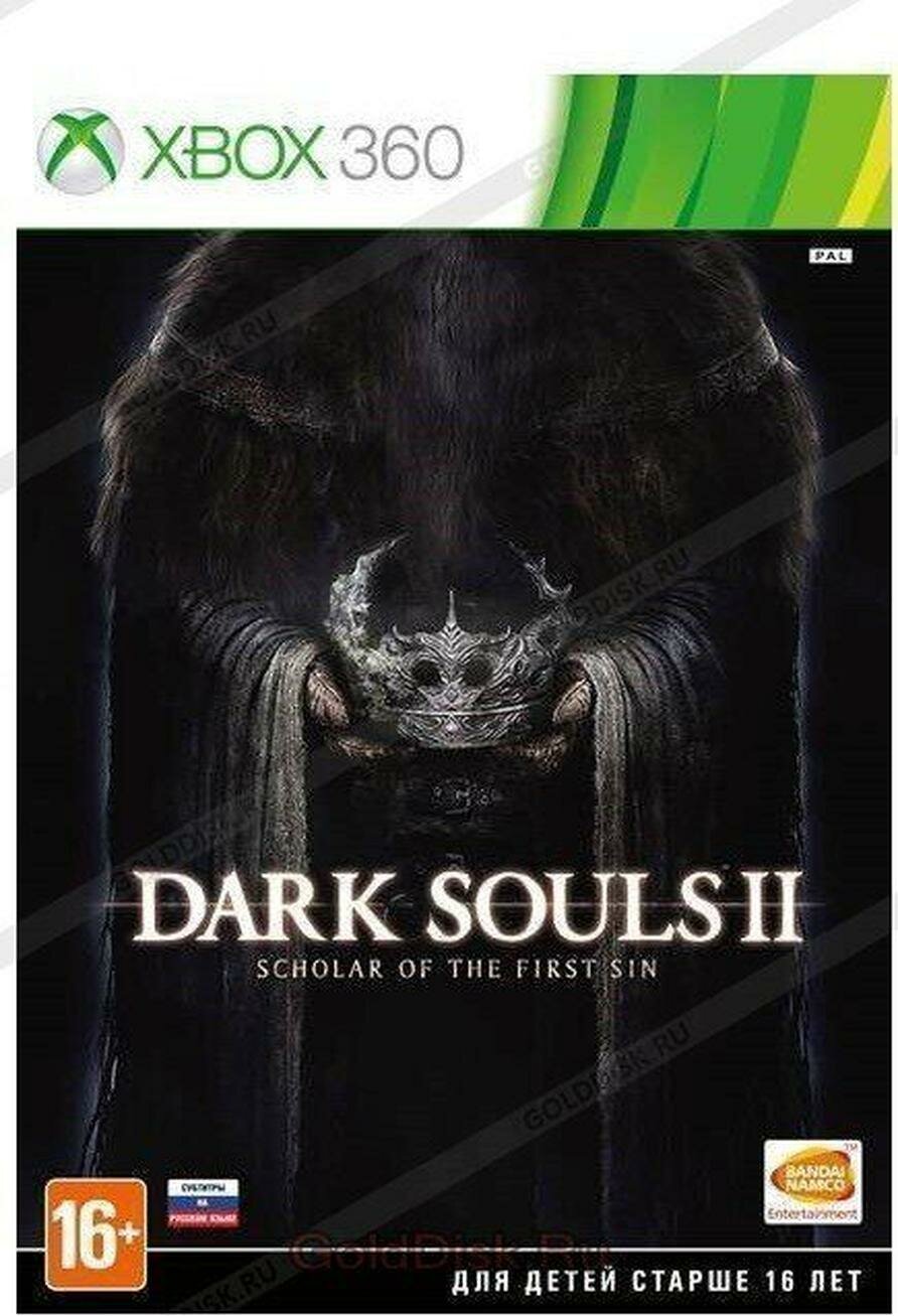 Диск с игрой Dark Souls 2 Scholar of the first Sin для X-Box 360 (русские субтитры) прошивка LT 3.0