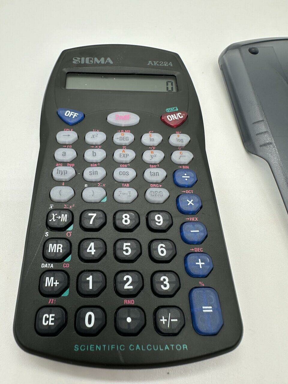 Инженерный карманный калькулятор Sigma AK224