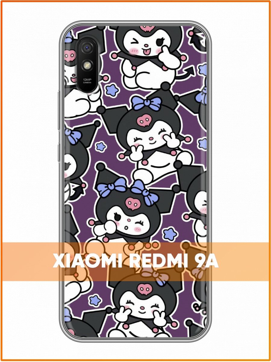 Чехол для Xiaomi RedMi 9A с принтом для девочек Куроми эмоции (Сяоми Редми 9А)