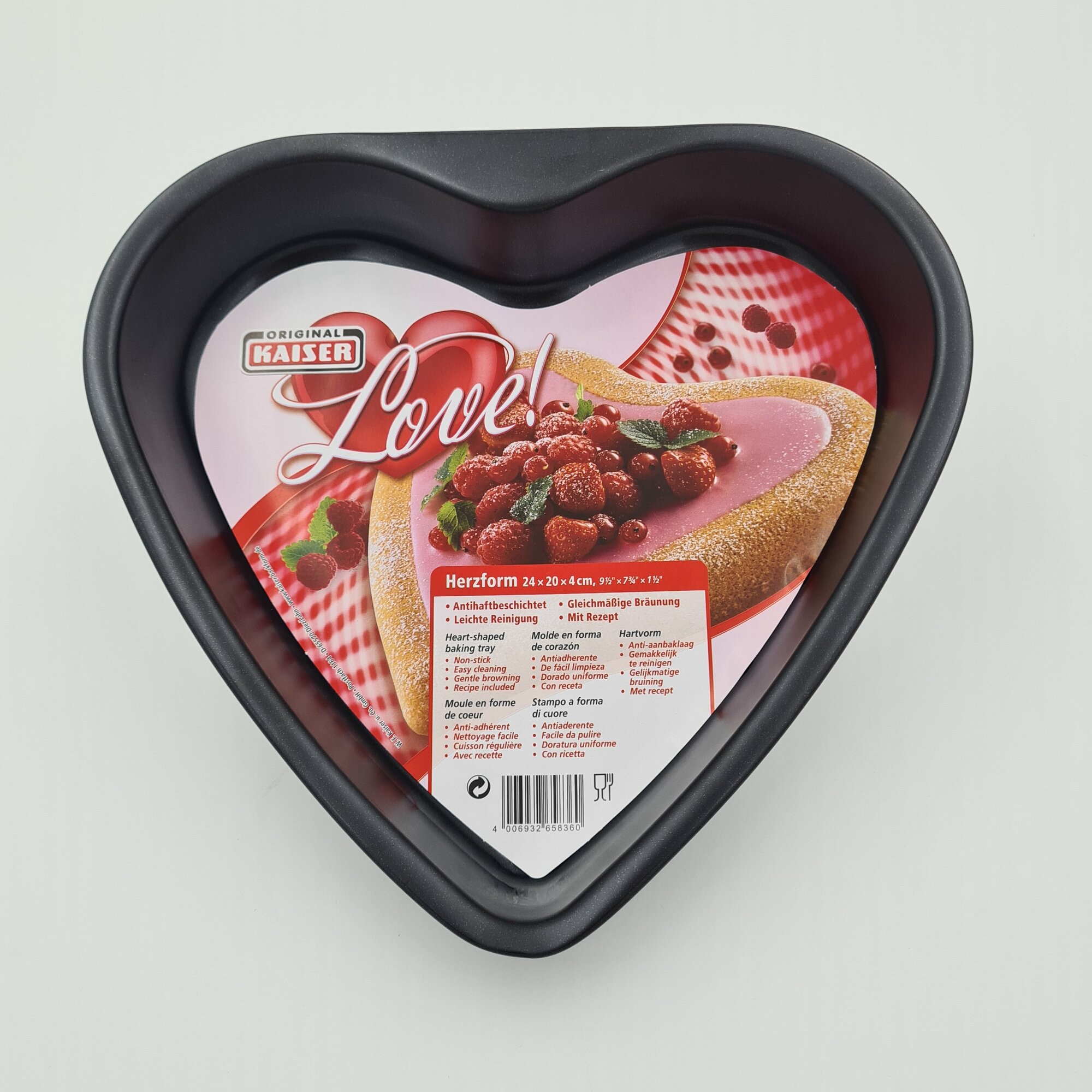 Форма для выпечки Kaiser Love "Сердце" 24 см