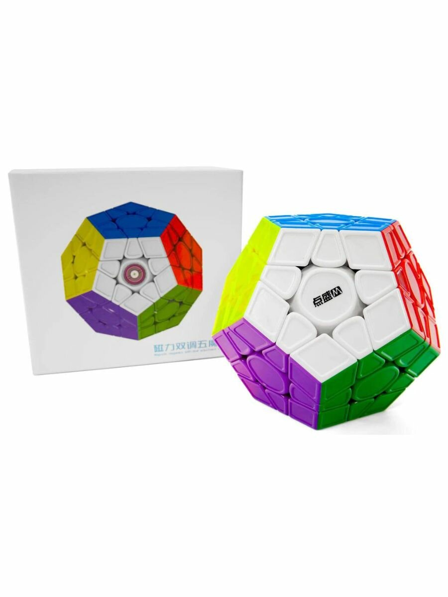 Головоломка большой мегаминкс магнитный DianSheng Googol Megaminx M (9 см)