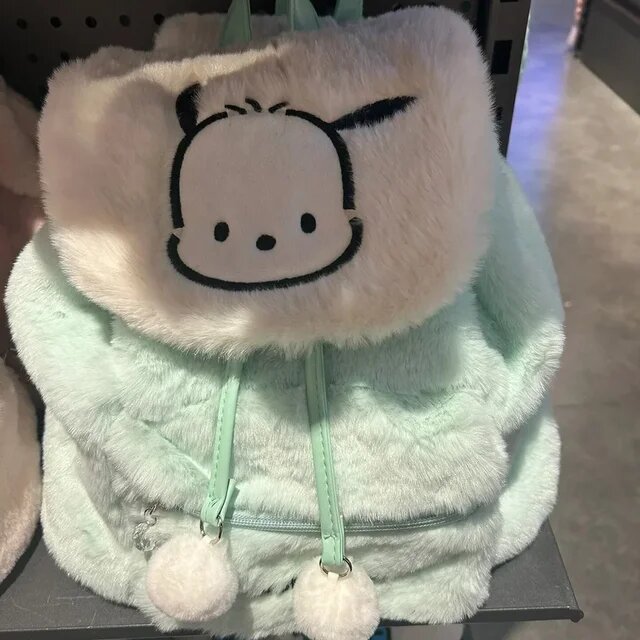 Рюкзак Hachiware Miniso Chiikawa, кукольный рюкзак Super Ins, милый мультяшный рюкзак Usagi, мягкий, дорожный, портативный, украшение, подарок для девочек,