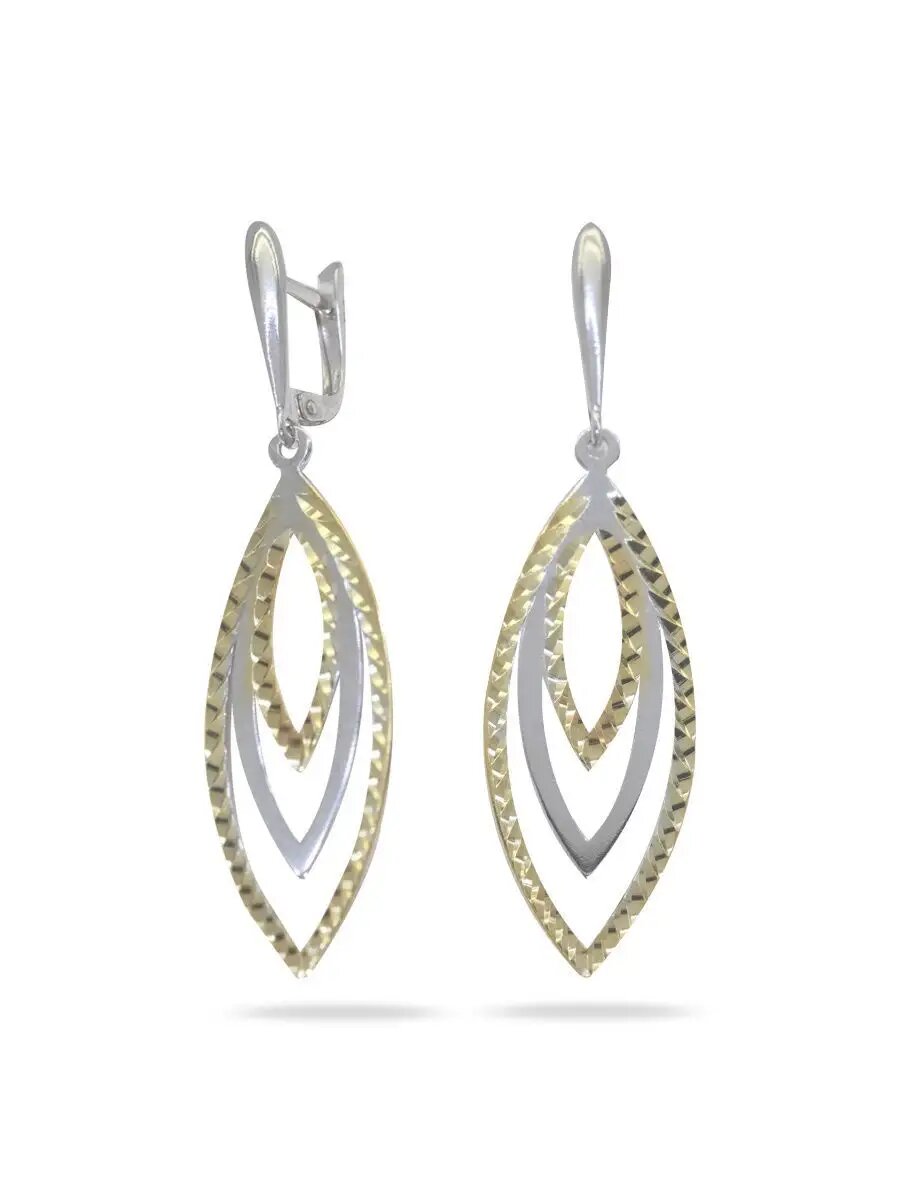 Серьги, серебро, 925 проба