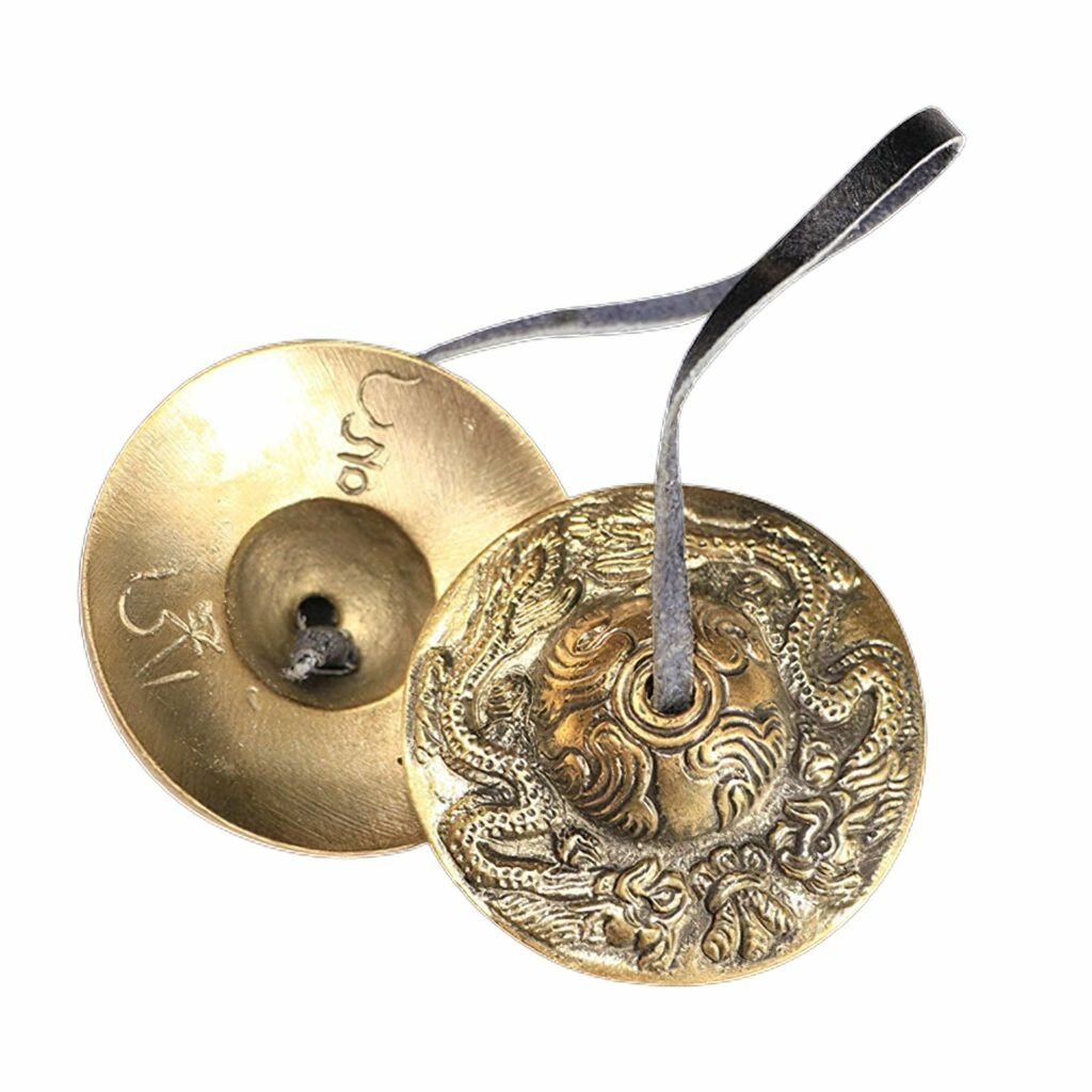 Тибетские колокольчики для медитации Tingsha