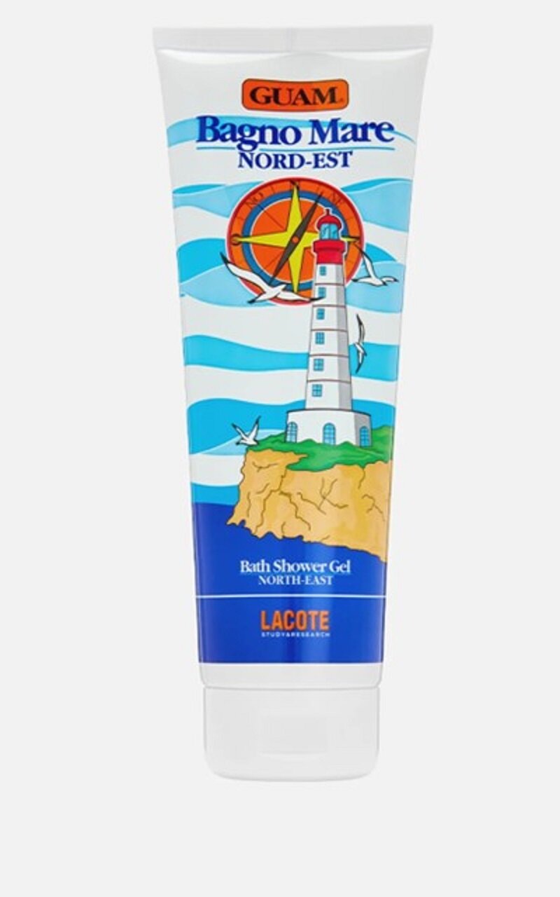 Guam Гель для душа увлажняющий ALGASCRUB, 250 ml