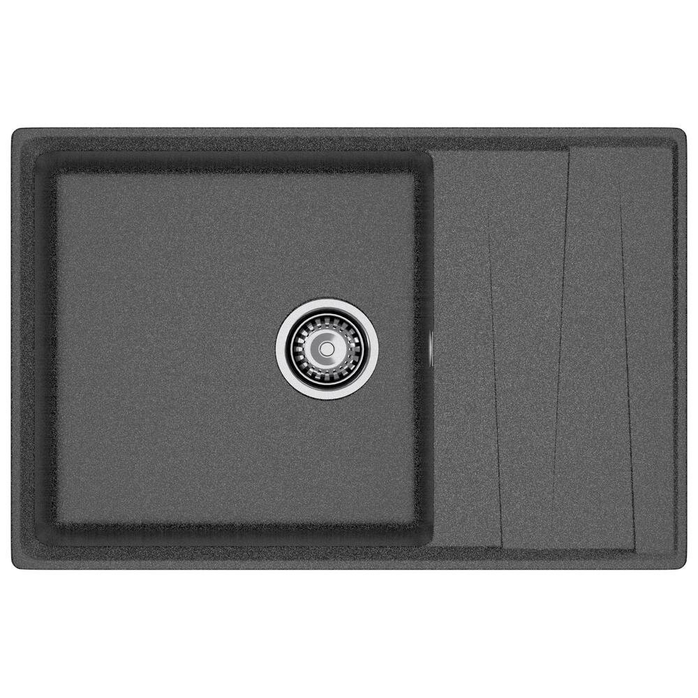 Кухонная мойка GranFest LEVEL 760L, графит