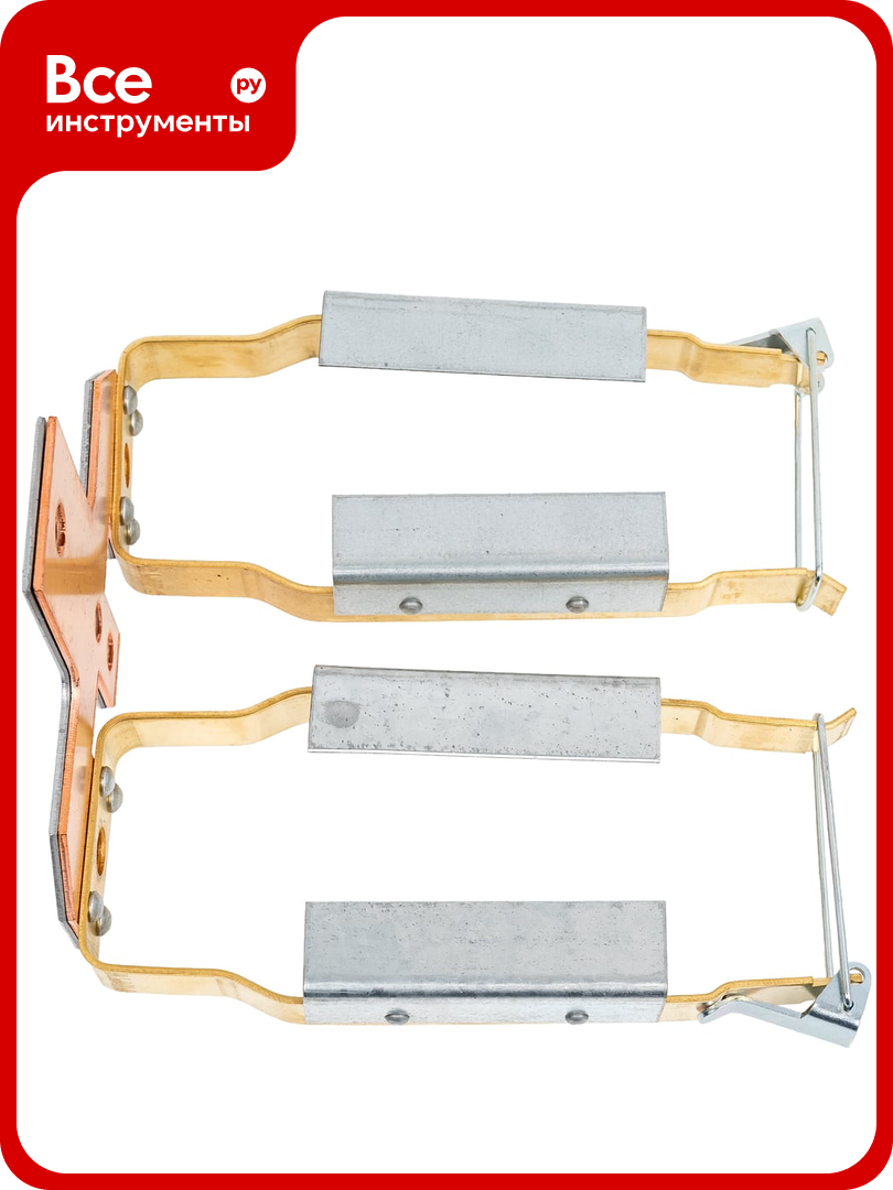 Контакт СПб УПП-5 К04-01 99921403, для крепления на изолятор отв, низковольтный контакт из медного сплава