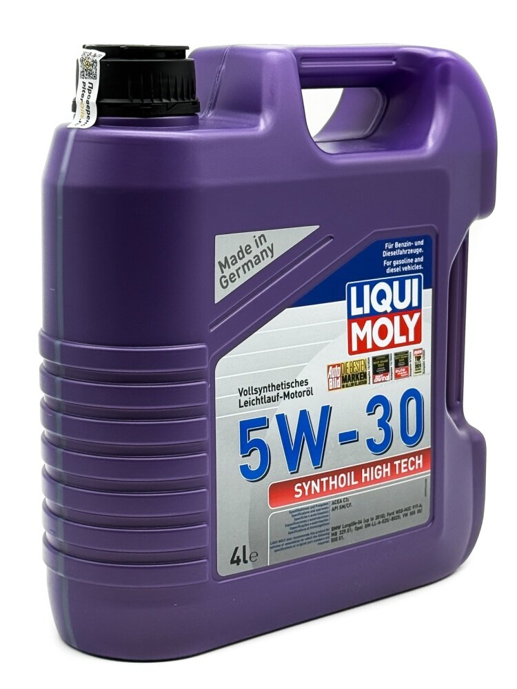 LIQUI MOLY Synthoil High Tech 5w30 (4л) 9076