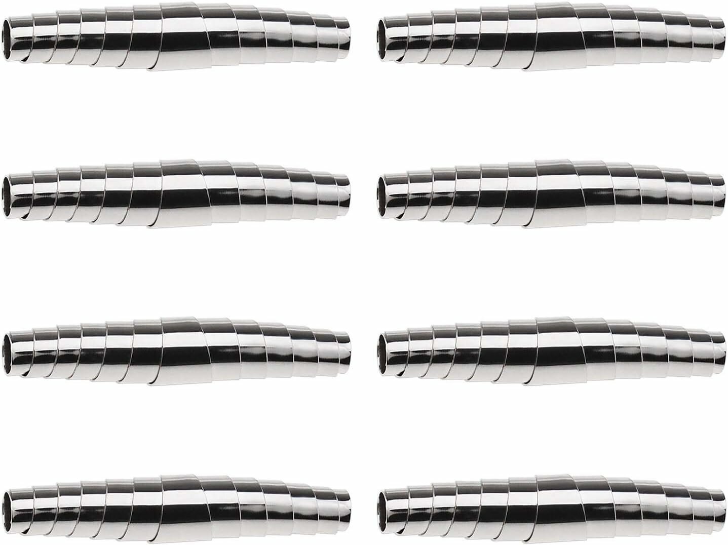 Набор из 8 секаторов для объёма из нержавеющей стали с пружиной 2,3 дюйма, аксессуары для садового инструмента