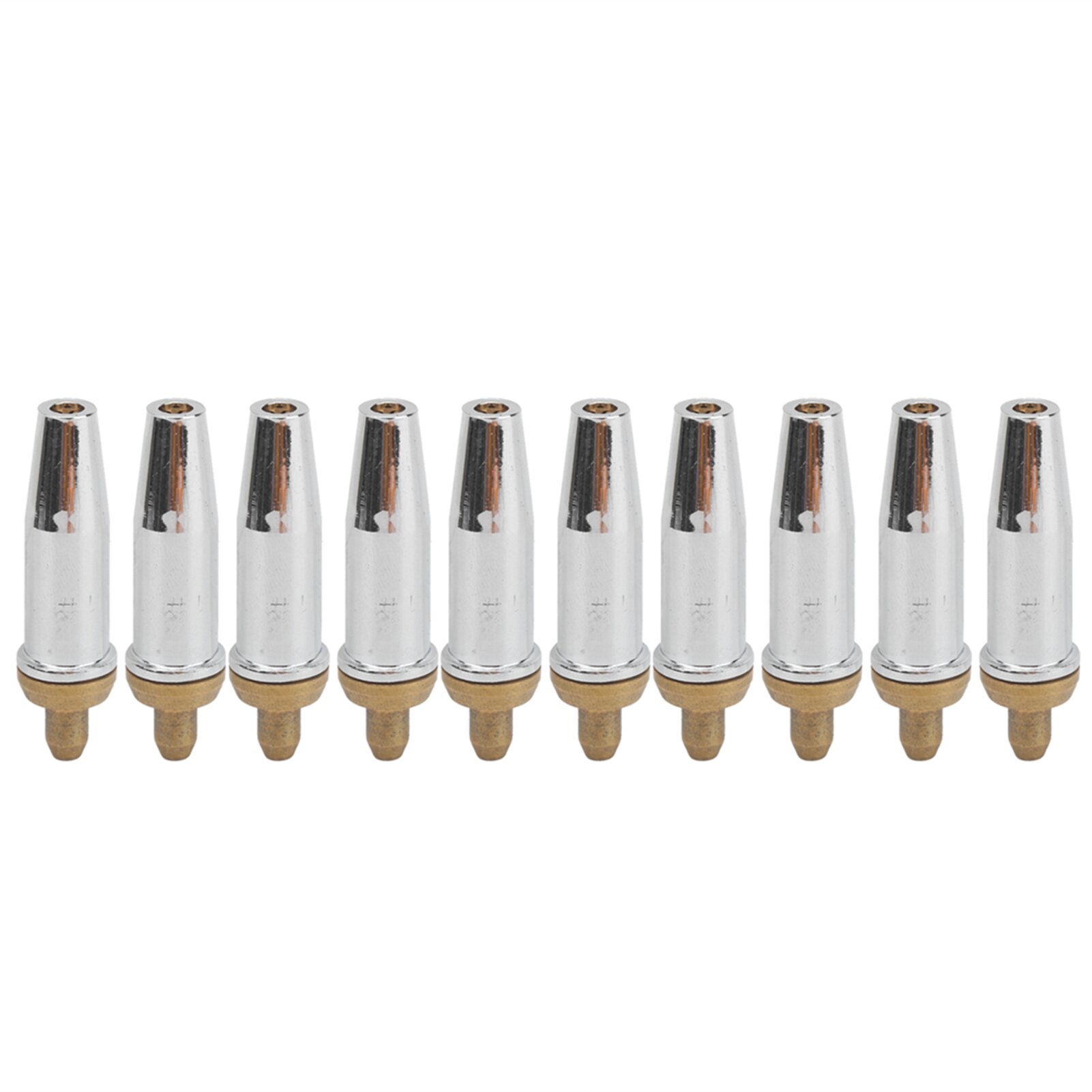 10Pcs Gas Cutting Nozzle Tip Propane Acetylene Machine Sleeve Type Gun Head G07 302#