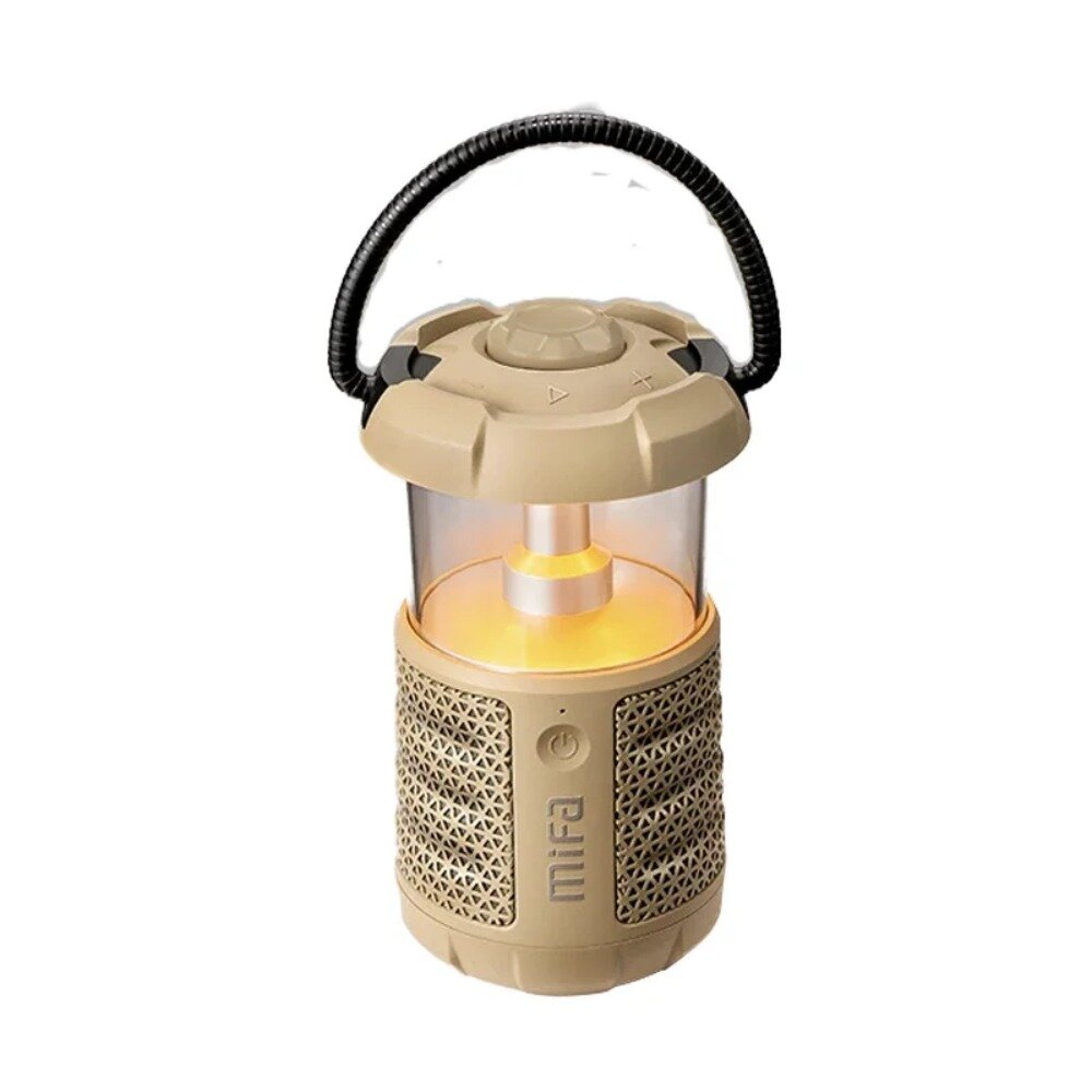 Mifa Wild Camping Наружный Динамик Bluetooth 5.3 С Фонарем, Мощная Звуковая Подсветка На 360° IP67