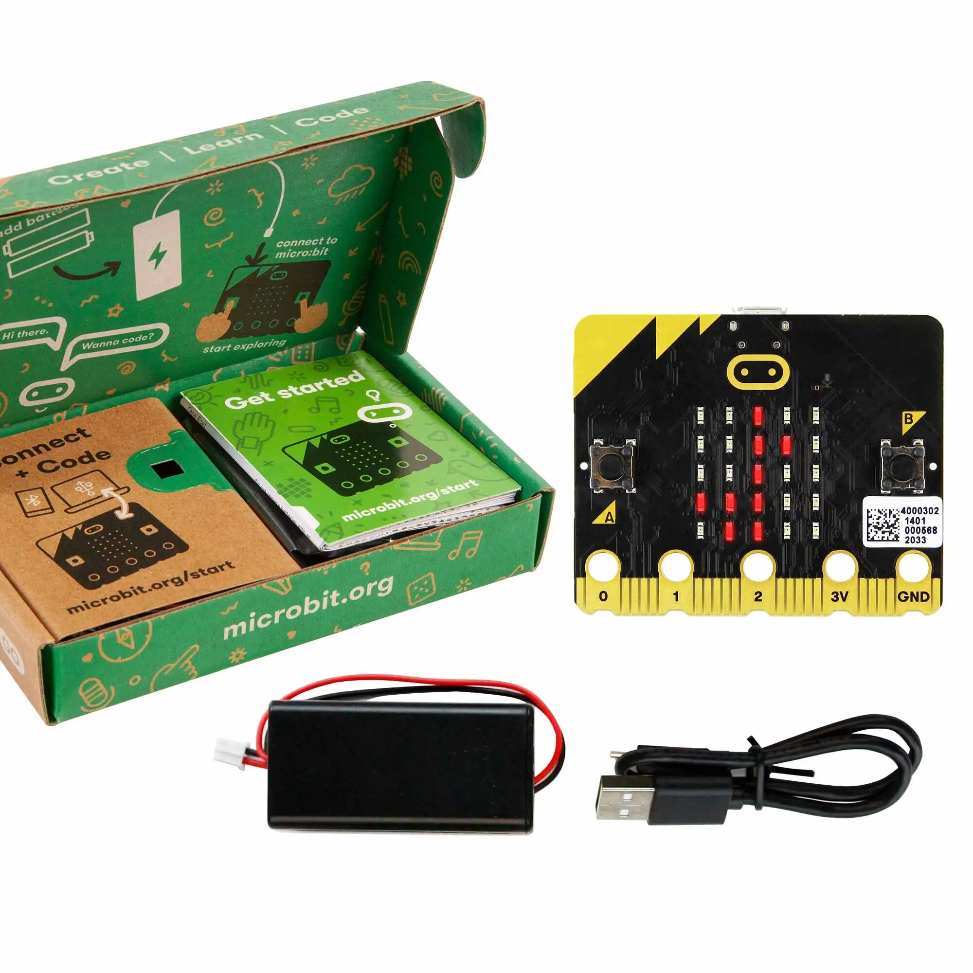 Microbit V2 Комплект для детей, 10 Pack
