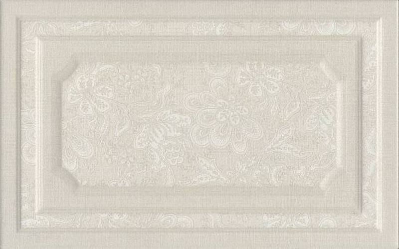 Керамическая плитка Kerama Marazzi Ауленсия 6388 25x40 Структурированная, Матовая Бежевый