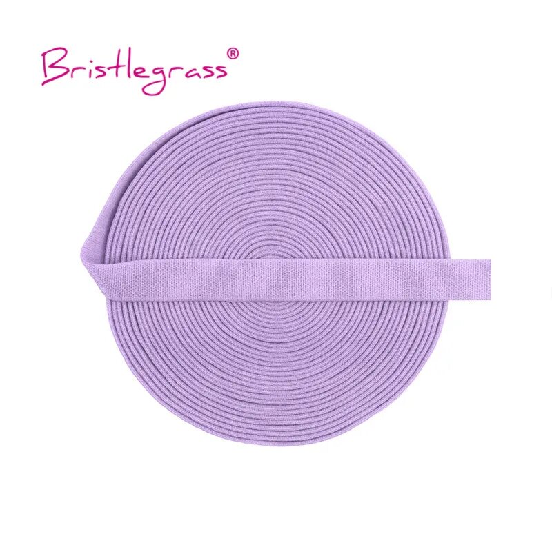 BRISTLEGRASS Эластичная лента для бюстгальтера 10 ярдов 3/8" Сиреневый, Orchid, 2 Yards