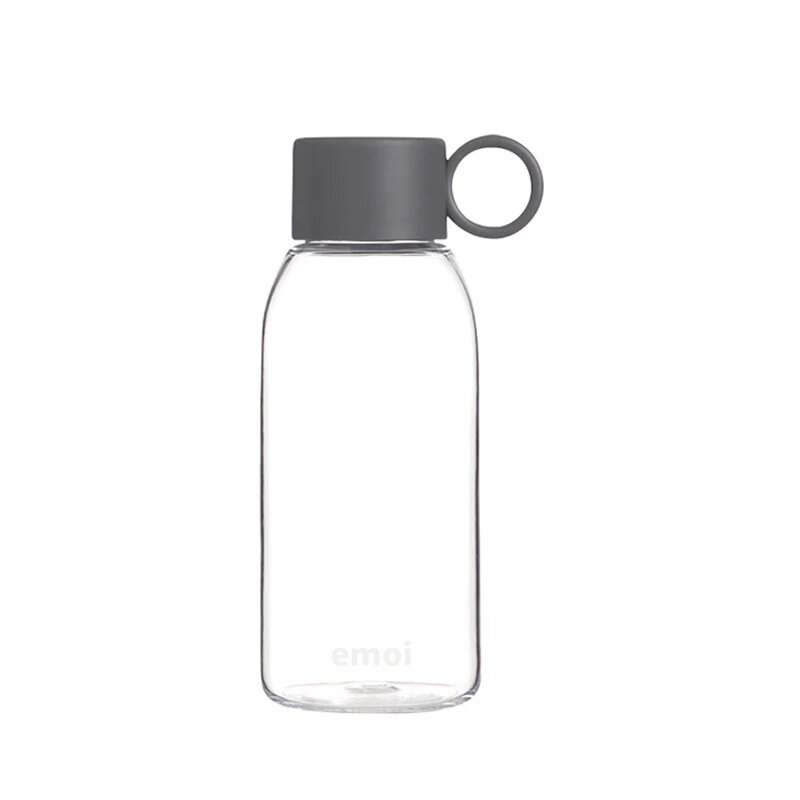 Портативная спортивная бутылка из тритана 450/650 мл 450ml, Серый, Gray
