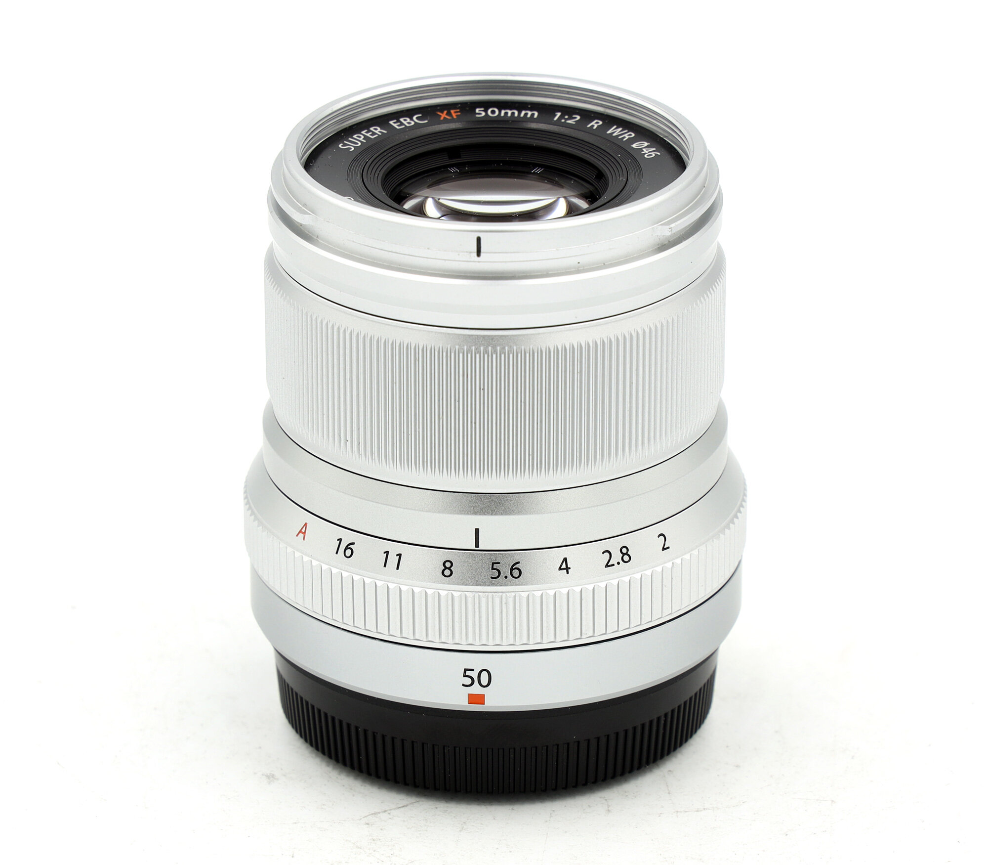 Объектив Fujifilm XF 50mm f/2 R WR Silver