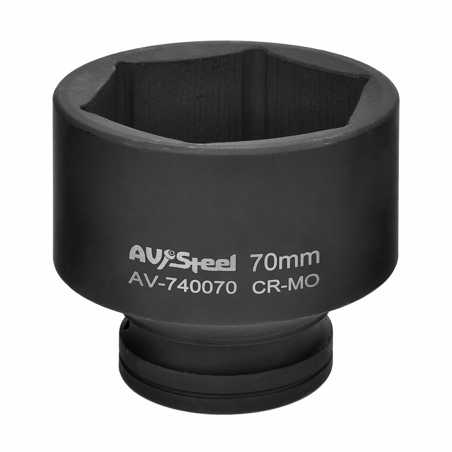 Головка ударная 1" шестигранная 70мм "AV Steel"